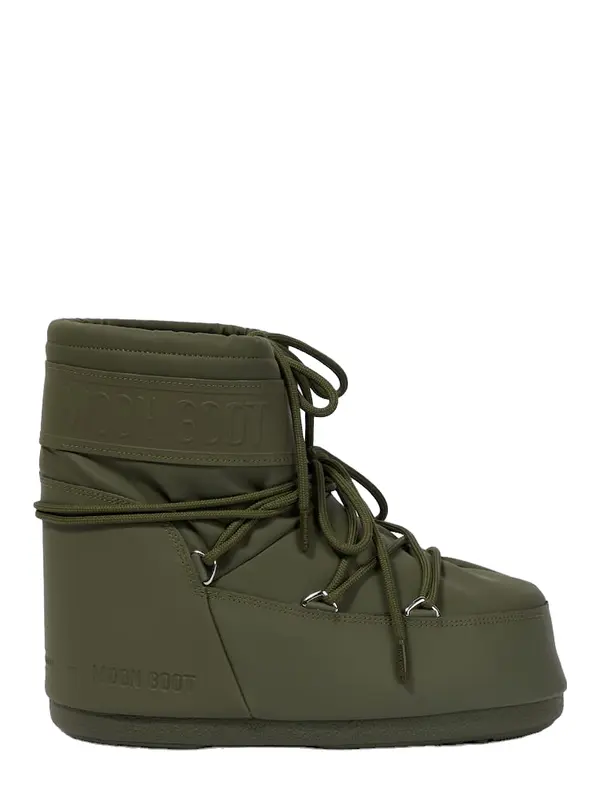 Moon Boot Icon Low Rubber Boots - Green