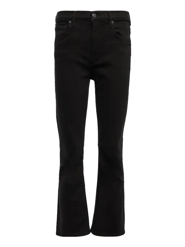Citizens Of Humanity Isola Mid-rise Jeans - Black