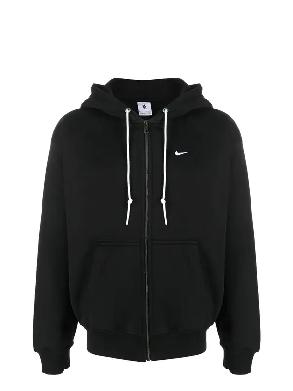 Nike Solo Full-zip Hoodie - Black