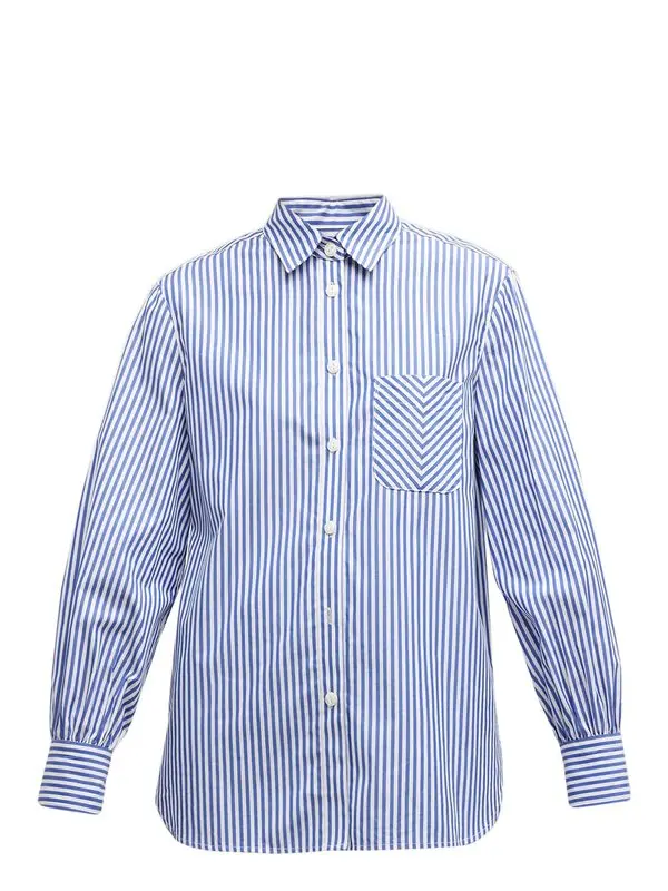 Rag & Bone Maxine Striped Shirt - Blustripe