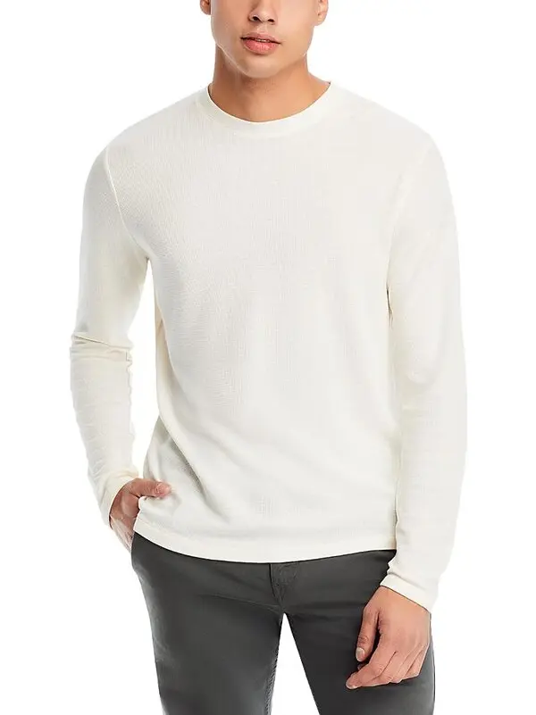 Nn07 Clive Long Sleeve Tee - Egg White