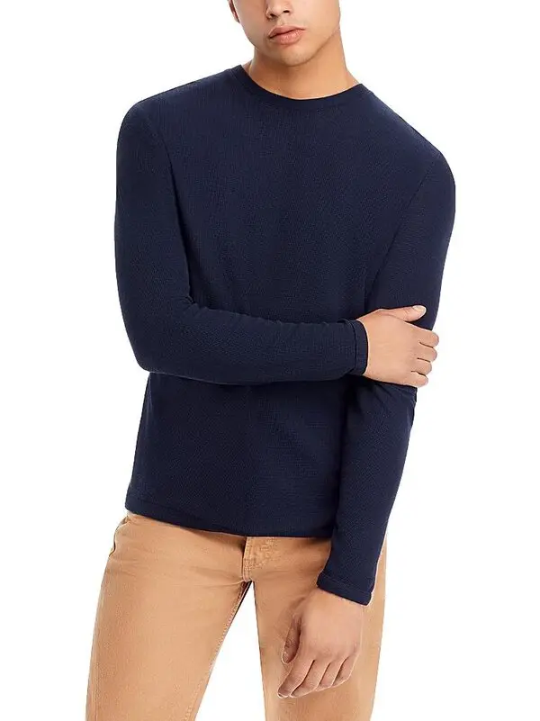 Nn07 Clive Long Sleeve Tee - Navy Blue