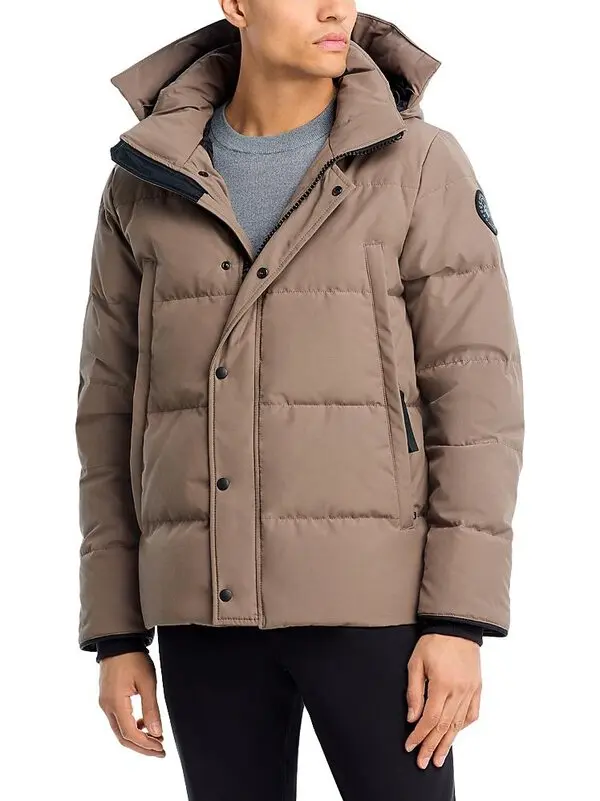 Canada Goose Label Wyndham Down Parka - Taupe Grey