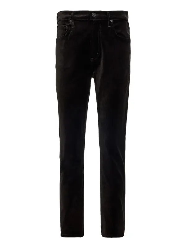 Citizens Of Humanity Jolene High-rise Slim Pants - Black