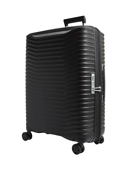 SAMSONITE Upscape Expandable Four-wheel Shell Suitcase 68cm - Black