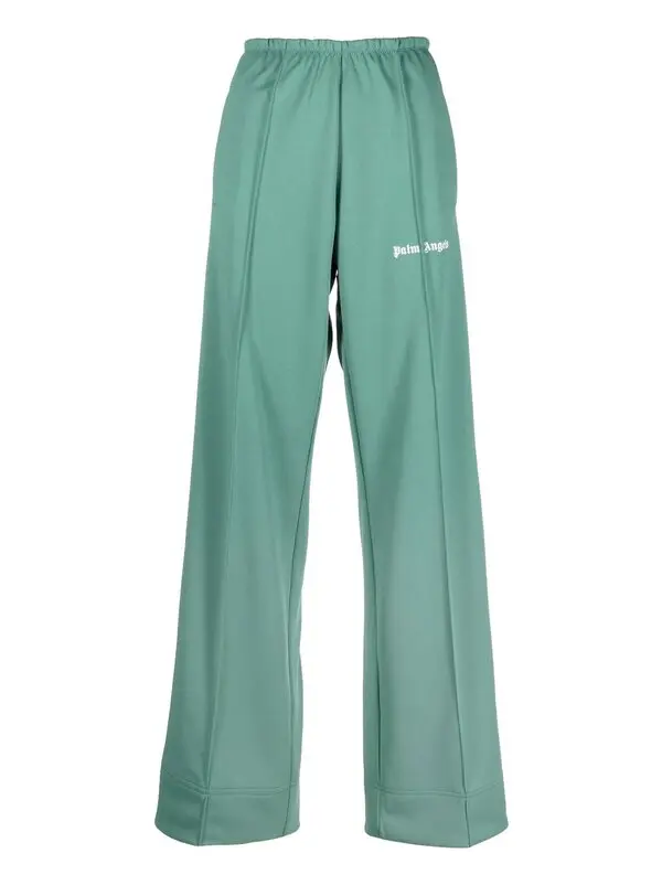 Palm Angels Side-stripe Track Pants - Green
