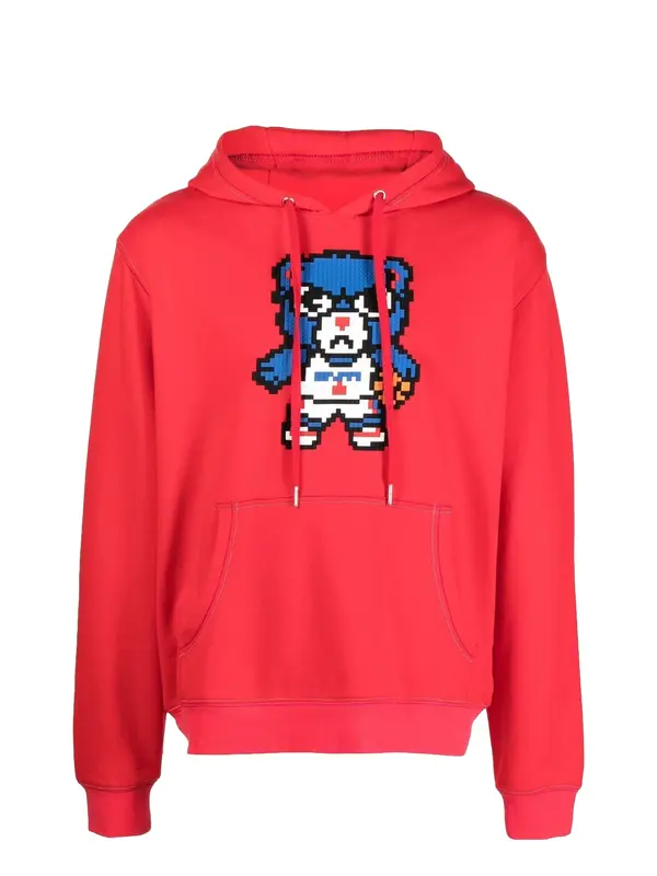 MOSTLY HEARD RARELY SEEN Philadelphia Graphic-print Hoodie - Red