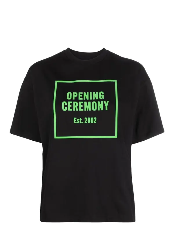 Opening Ceremony Logo-print T-shirt - Black
