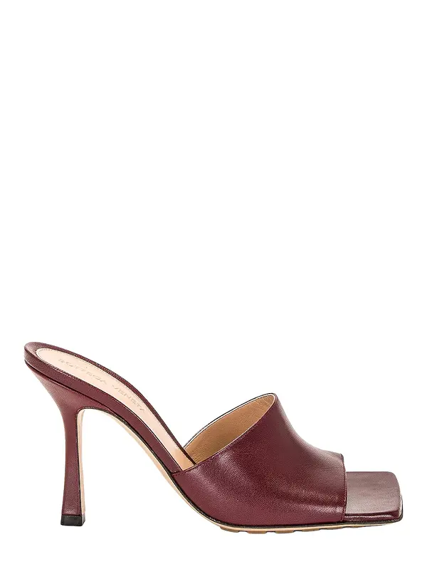 Bottega Veneta Stretch Mule Sandal - Merlot
