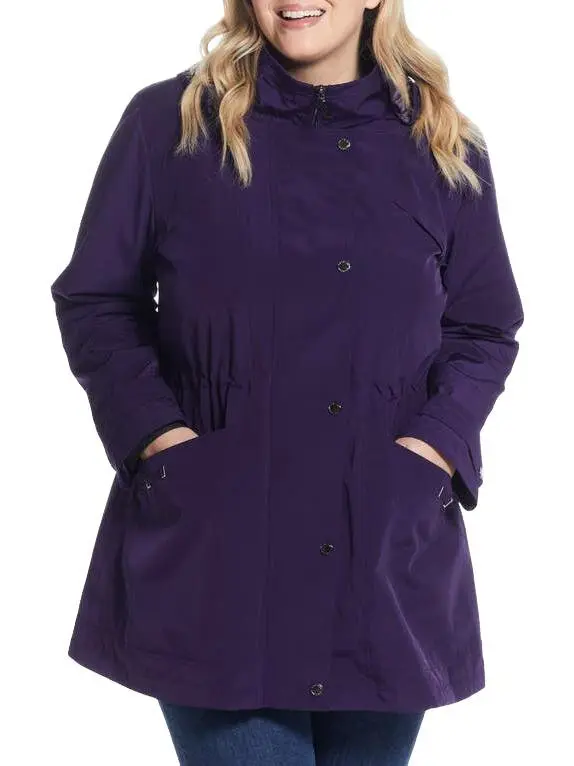 Gallery Water-resistant Rain Jacket - Purple Shadow