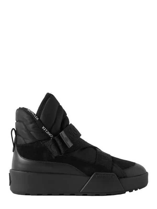 Moncler Cross Promyx High-top Sneakers - Black