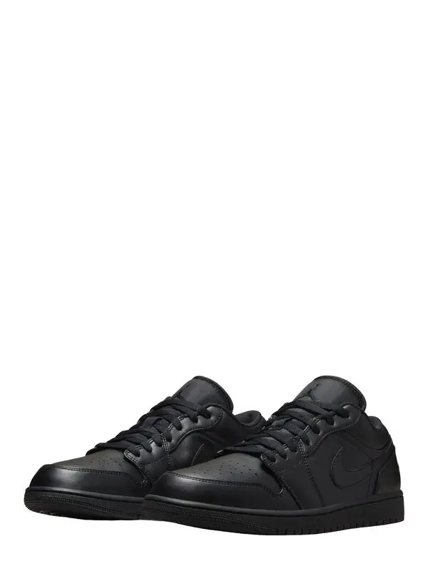 JORDAN Air 1 Low Basketball Sneaker - Black