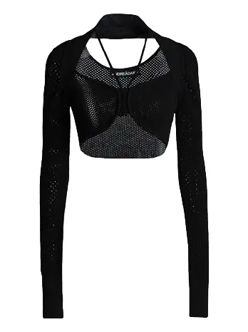 ANDREĀDAMO Knitted Top - Black