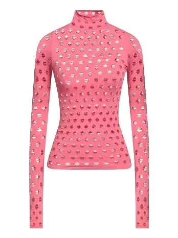 MAISIE WILEN Perforated T-shirt - Pink