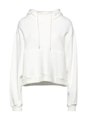 John Elliott Cotton-blend Hooded Sweatshirt - White