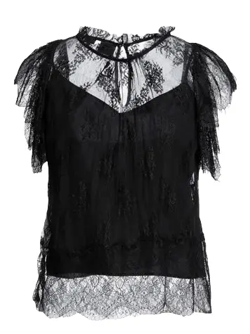 Pinko Lace Top - Black