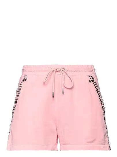 BIKKEMBERGS Sweatshirt Fleece Shorts - Pink