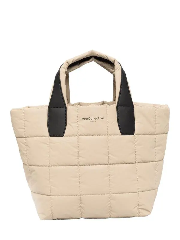 VEECOLLECTIVE Small Porter Tote Bag - Neutrals