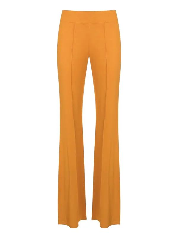 LYGIA & NANNY Pelican Flared Trousers - Yellow