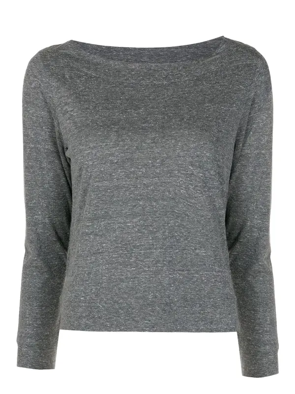 LYGIA & NANNY Crew-neck Jersey T-shirt - Grey