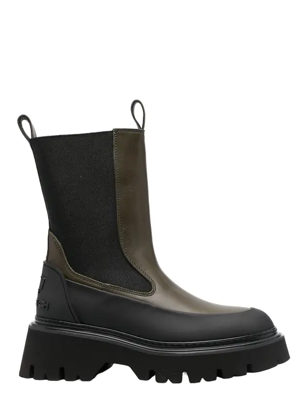Woolrich Leather Chelsea Boots - Green