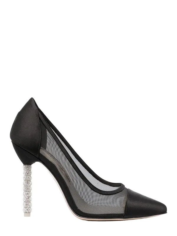 SOPHIA WEBSTER Jasmine 110mm Pumps - Black