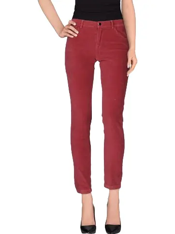 Rossopuro Straight Leg Pants - Red