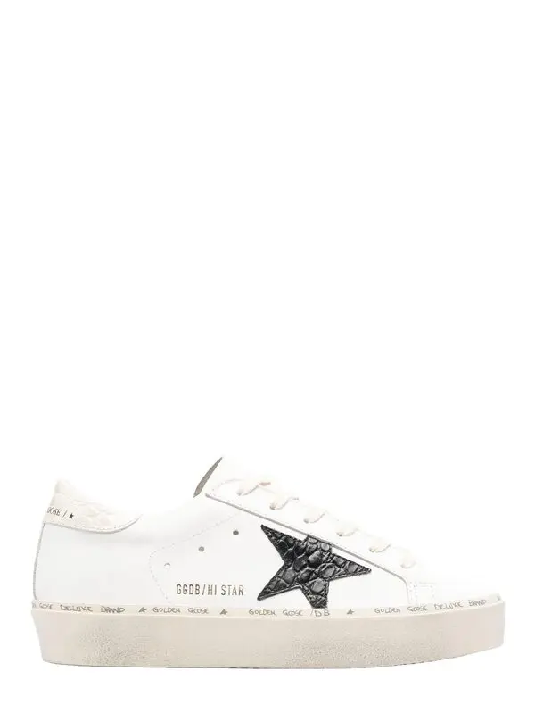 GOLDEN GOOSE Hi Star Low-top Sneakers - White