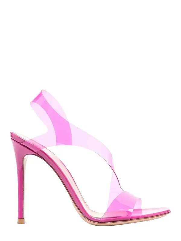 GIANVITO ROSSI Metropolis 105mm Sandals - Pink