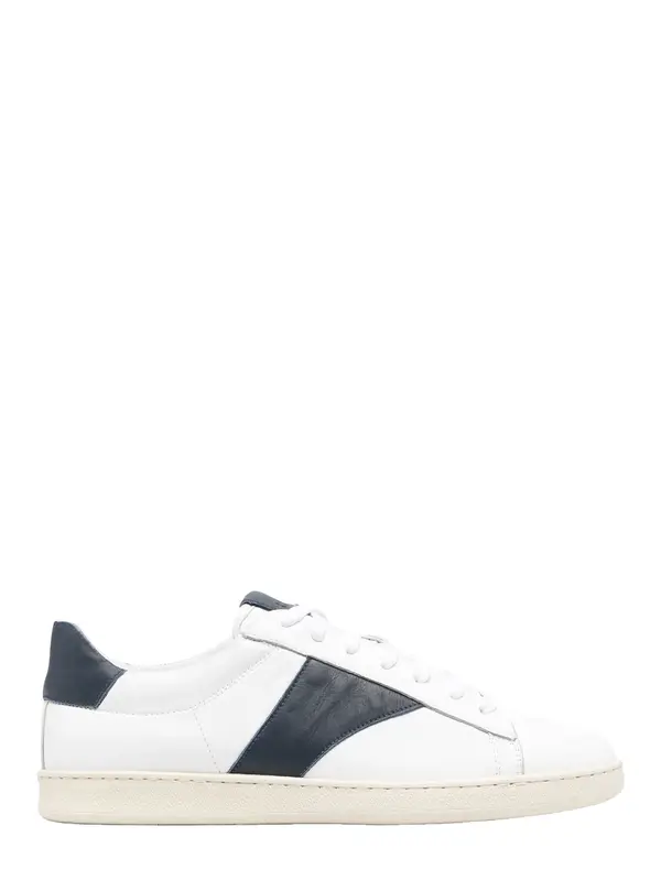 Rhude Leather Low-top Sneakers - White