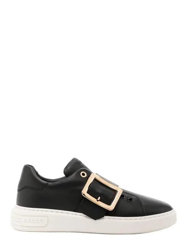 Bally Buckled Low-top Sneakers - Black