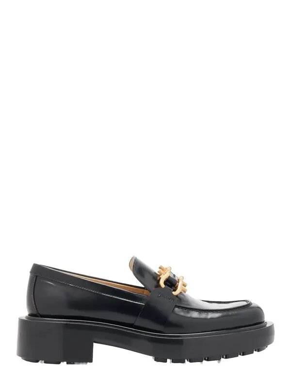 Bottega Veneta Monsieur Leather Loafers - Black