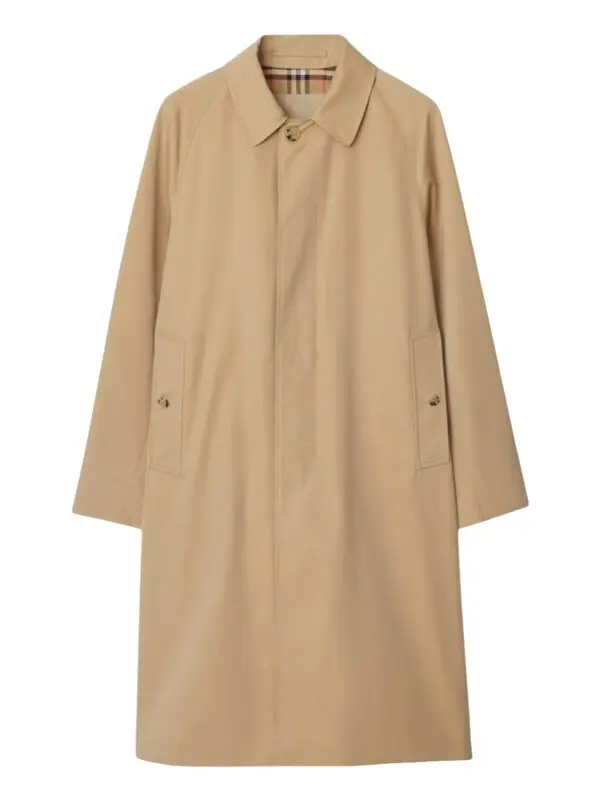 Burberry The Long Camden Heritage Car Coat - Honey