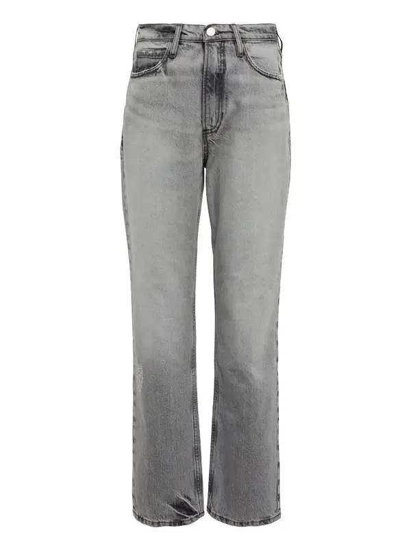 FRAME Le High 'n' Tight High-rise Jeans - Grey