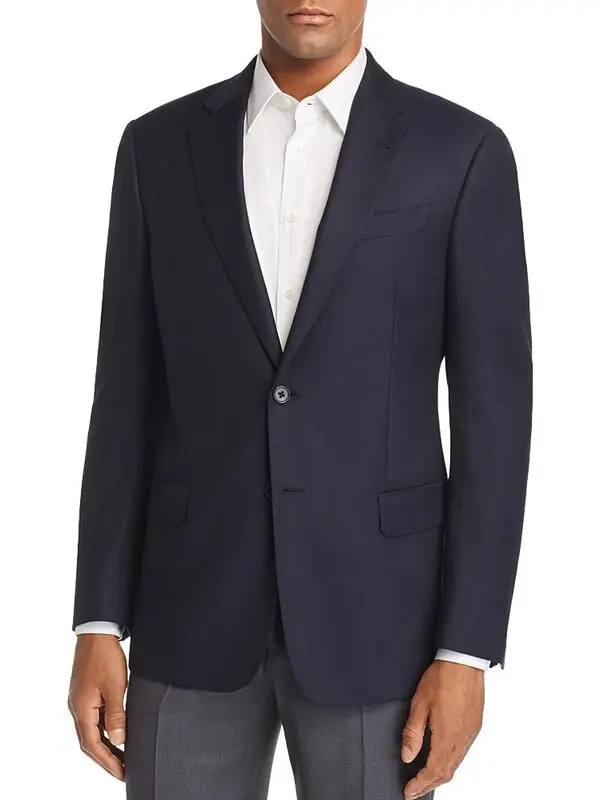 Emporio Armani Essential G Line Regular Fit Suit Jacket - Navy