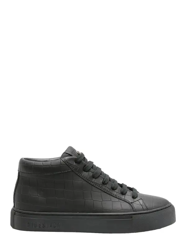 HIDE&JACK Essence Croco Sneakers - Black