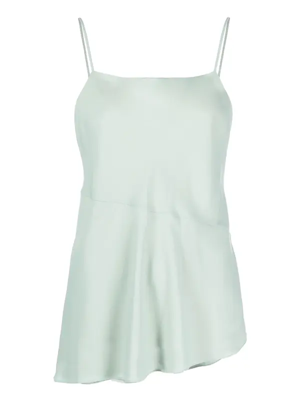 Theory Draped Camisole Top - Green
