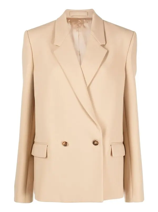 Wardrobe.NYC Double-breasted Blazer - Neutrals