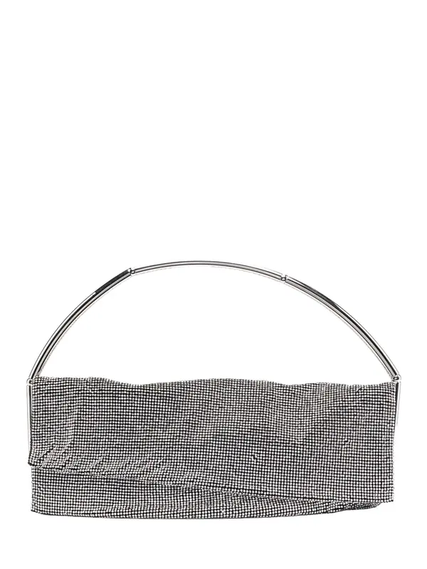 Benedetta Bruzziches Crystal Embellished Tote - Silver
