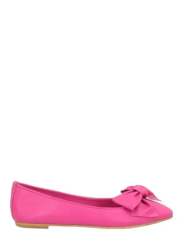 POLLINI Ballet Flats In Leather - Pink