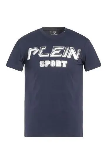 PLEIN SPORT T-shirt Size Cotton, Elastane - Blue
