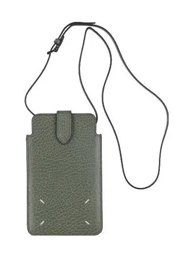 MAISON MARGIELA Covers & Cases Leather - Sage Green