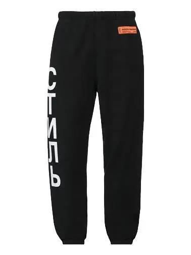 Heron Preston Pants Size Cotton, Polyester - Black