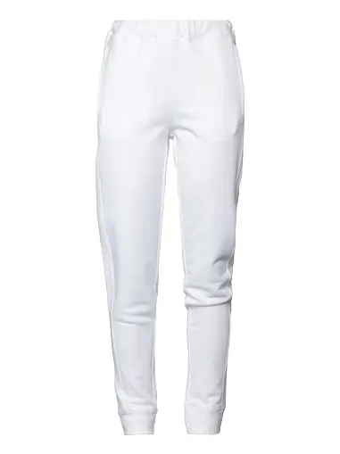 Moschino Cotton Tapered Track Pants - White
