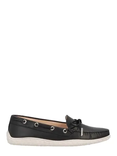TOD'S Leather Loafers - Black