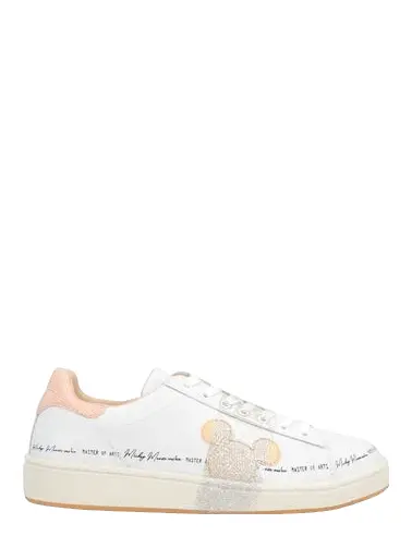 MOACONCEPT Leather Low-top Sneakers - White