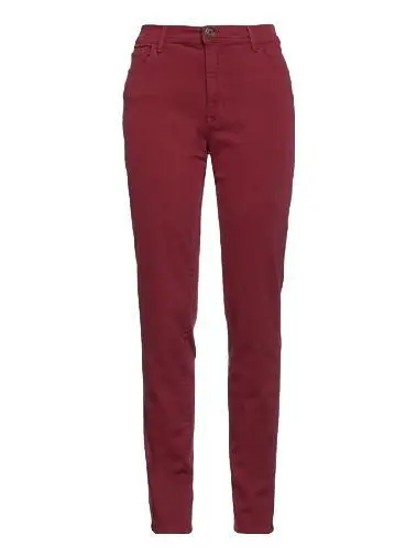 TRUSSARDI Slim Fit Twill Pants - Red