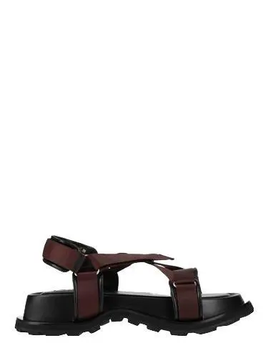 JIL SANDER Sandals With Velcro Closure - Brown
