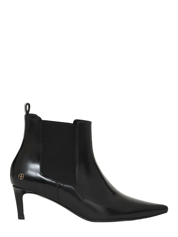 ANINE BING Stevie Elasticated-panel Boots - Black