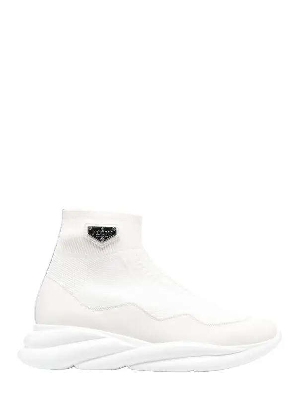 Philipp Plein Skywalker Runner Sock-sneakers - White